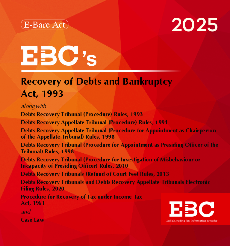 Recovery of Debts and Bankruptcy Act, 1993Bare Act (Print/eBook)
